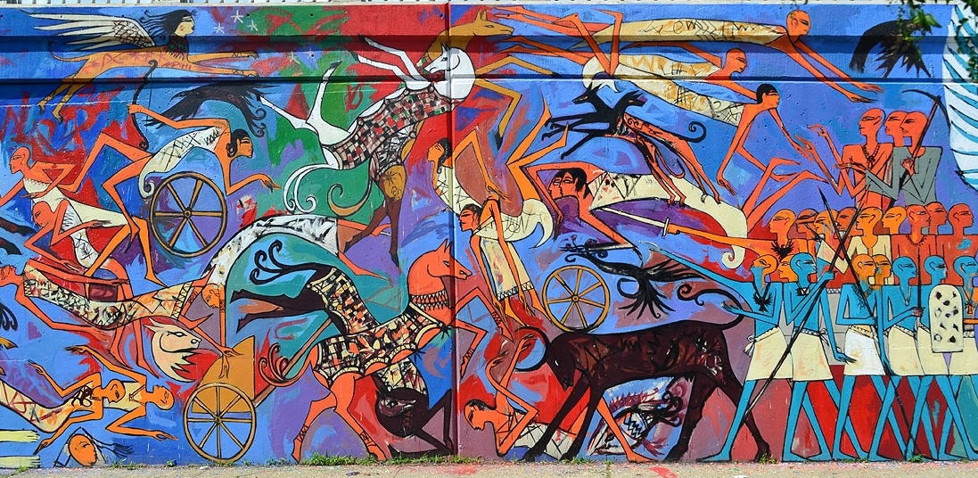 Street Artist Alaa Awad Imagines the Future, Drawing Inspiration from ...